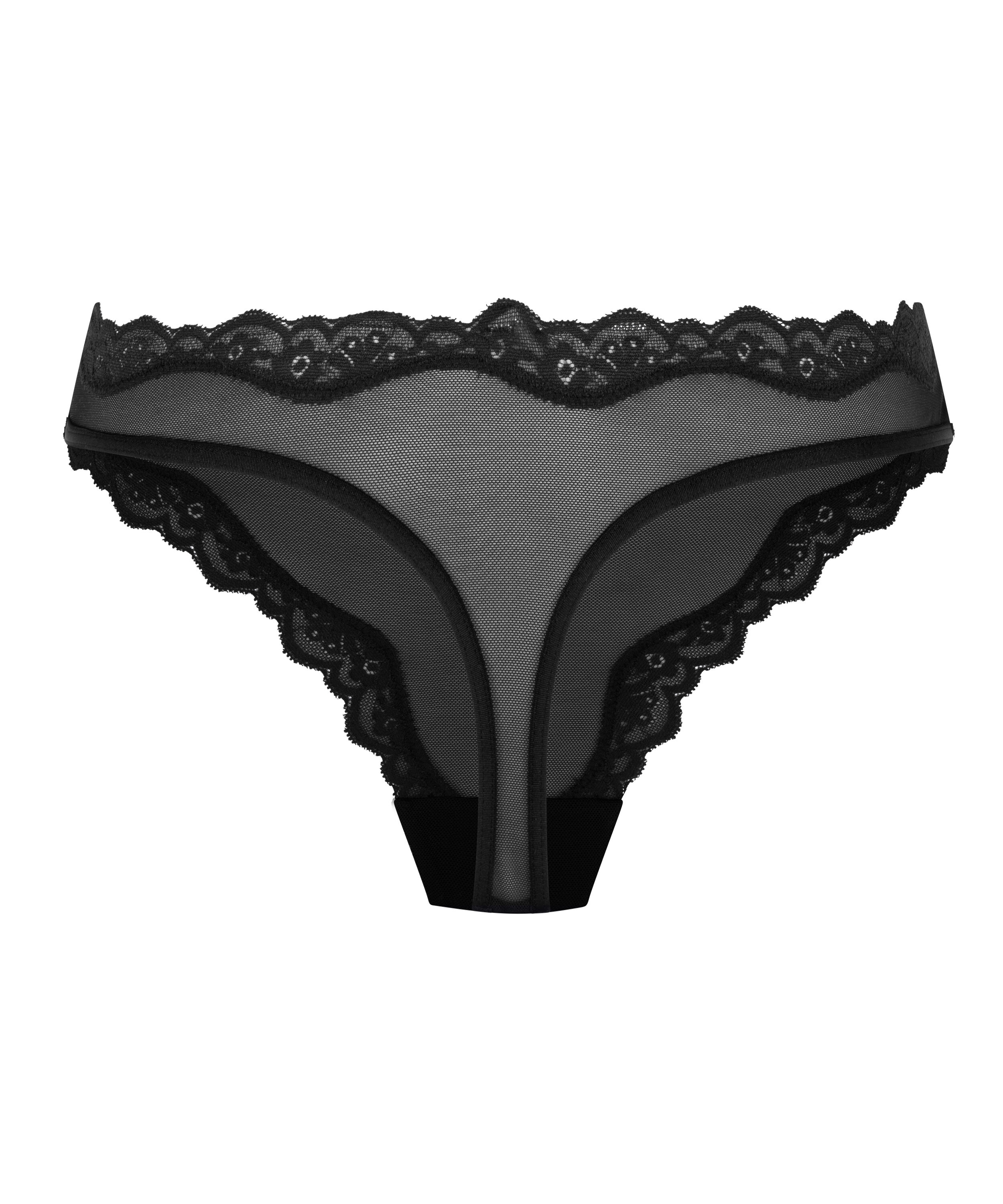String Hazel - Zwart - Dames slips - Hunkemöller