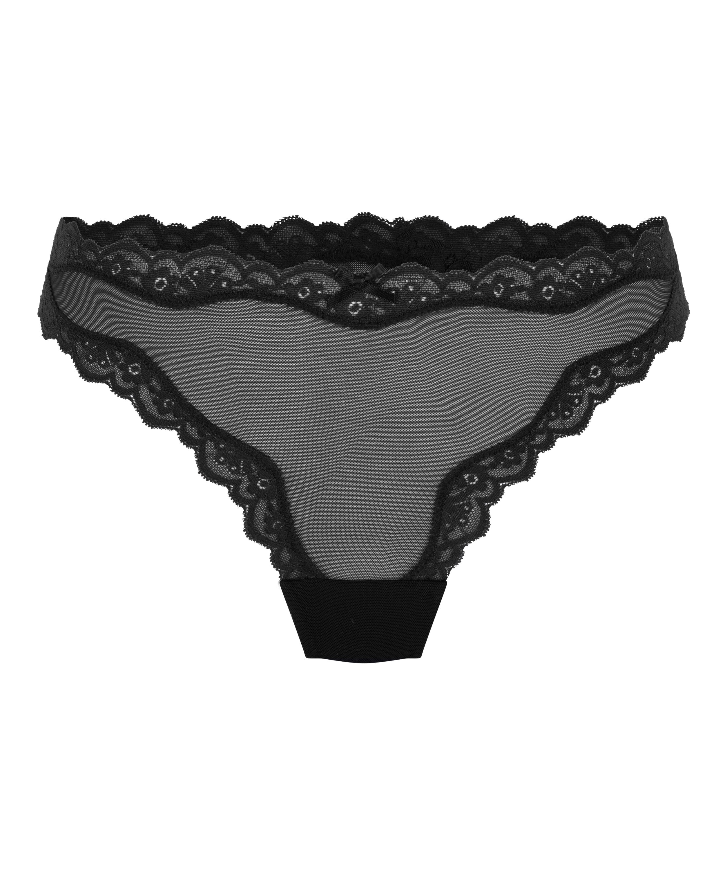 String Hazel - Zwart - Dames slips - Hunkemöller