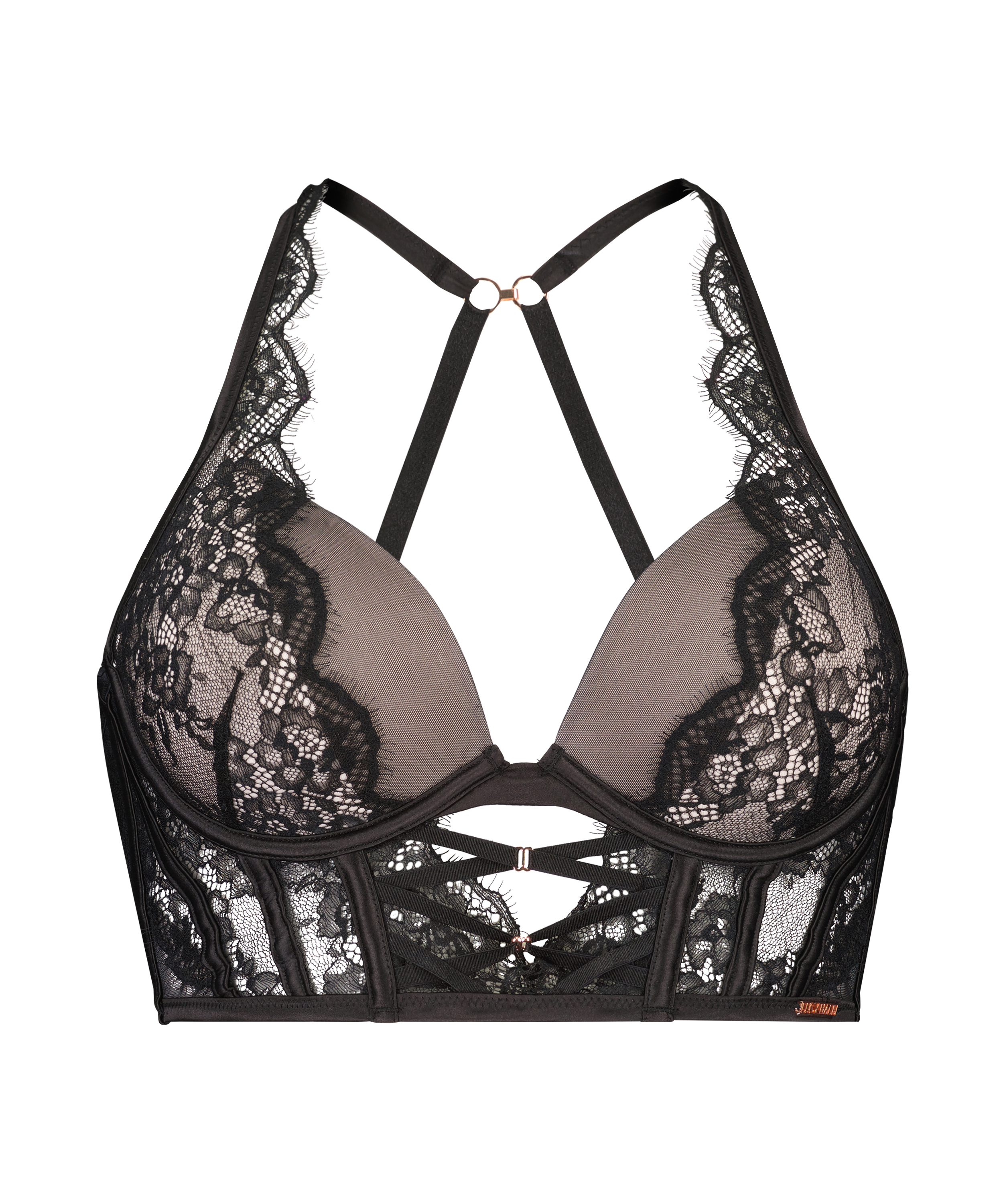 Voorgevormde push-up longline beugel bh Margaret Lucy Hale - Push-up ...