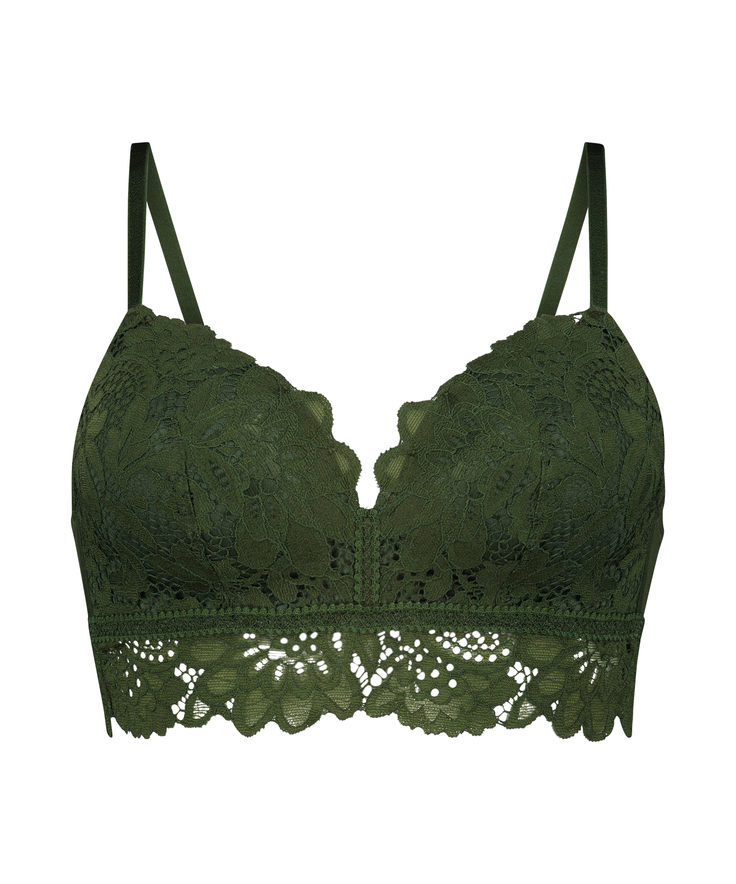 Voorgevormde longline bh zonder beugel Shiloh - Grote Maten Bh's ...